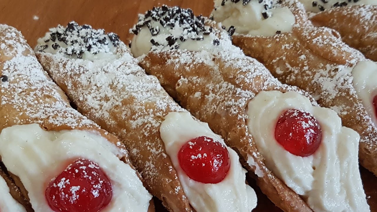 Receita Gastronômica: “CANNOLI SICILIANO ORIGINALE” – Sobremesa ...
