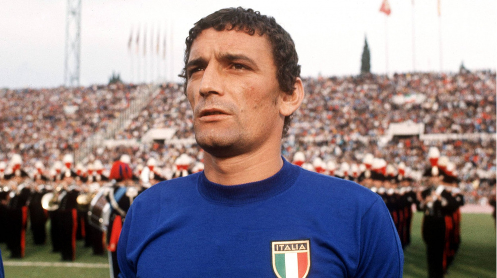 Ex-jogador italiano Luigi “Gigi” Riva morre aos 79 anos
