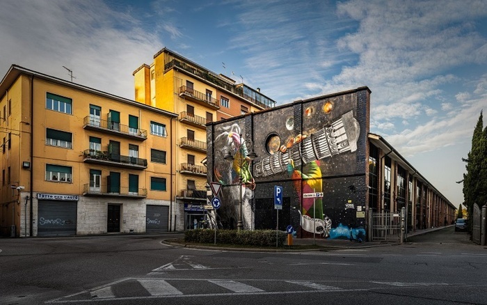 Pisa vira maior museu a céu aberto da Itália de arte urbana Pisa vira maior museu a céu aberto da Itália de arte urbana